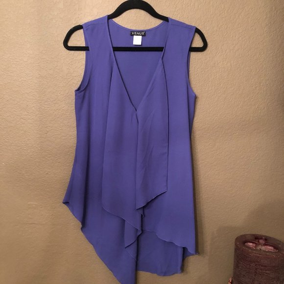 VENUS | Tops | 97 Venus Periwinkle Top | Poshmark
